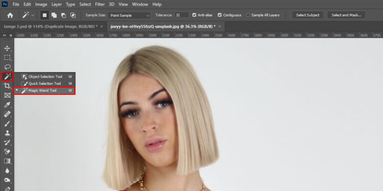 How to Use the Photoshop Magic Wand Tool?